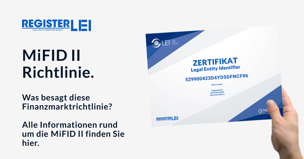 MiFID II EU Finanzmarkrichtlinie erklärt